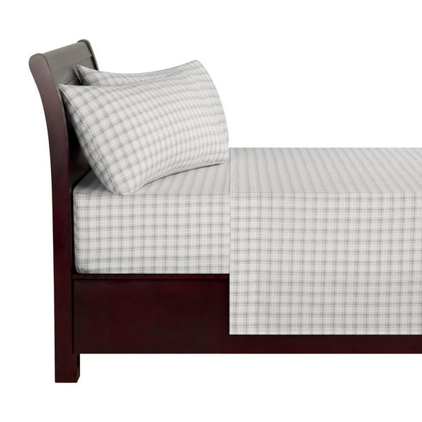 hometrends Flannel Sheet Set, Size: Twin - King - Walmart.ca