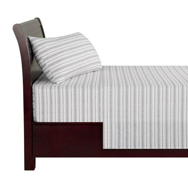 hometrends Flannel Sheet Set, Size: Twin - King - Walmart.ca