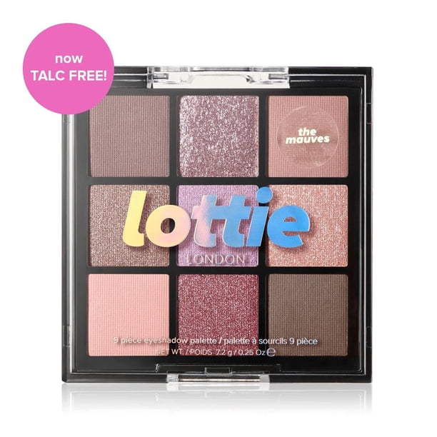 Lottie London - 9 Piece Eyeshadow Palette - Mauve (7.2g) - Walmart.ca