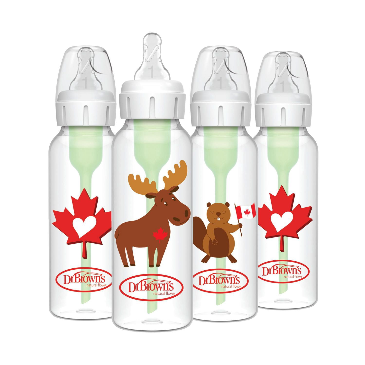 Walmart Exclusive - Dr. Brown's Anti-Colic Options+ Narrow Baby Bottle ...