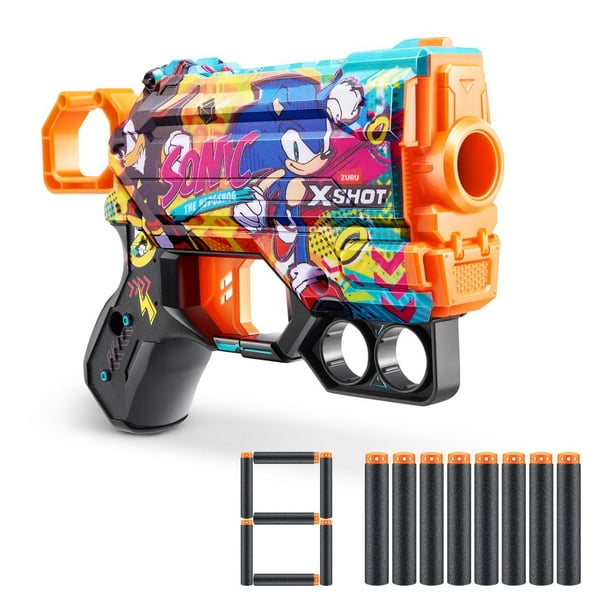 XSHOT SKINS MENACE Sonic The Hedgehog Blaster (HYPER SPIKE) - Walmart.ca