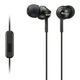 SONY MDR-EX110AP/B Step-up Ex Series Earbud Headset - White, In-ear ...