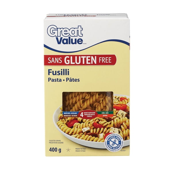 Great Value Fusilli Pasta Gluten Free - Walmart.ca