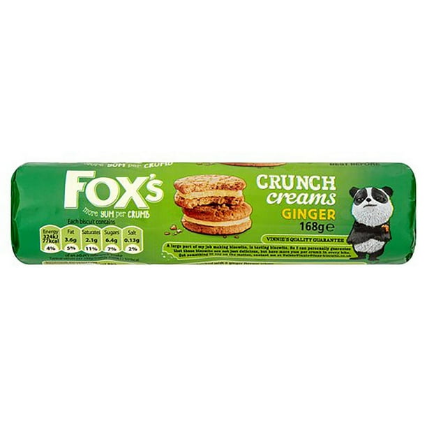 Fox's Ginger Crunch Creams Biscuits - Walmart.ca