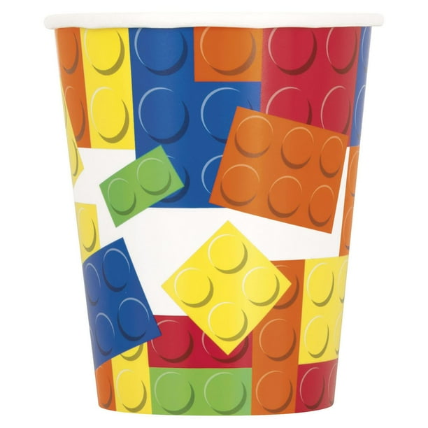 Building Blocks 9oz Paper Cups, 8ct - Walmart.ca