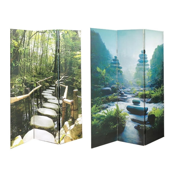 Double Sided Canvas Screen Zen Garden - Walmart.ca