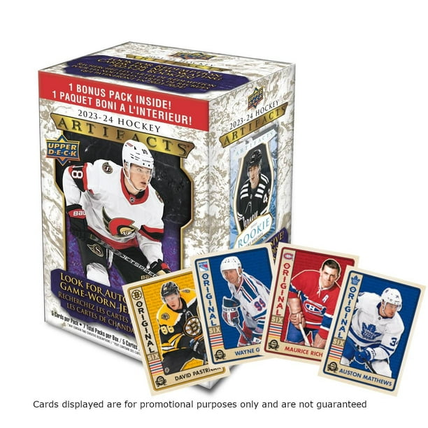 2023-24 Upper Deck Artifacts Hockey Blaster Box | Free Gift with ...