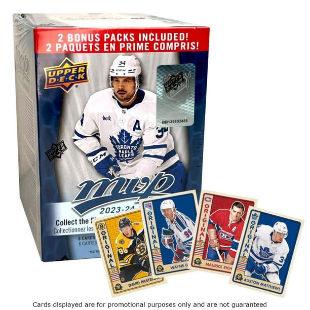 2023-24 Upper Deck MVP Hockey Trading Cards Blaster Box | Free Gift ...