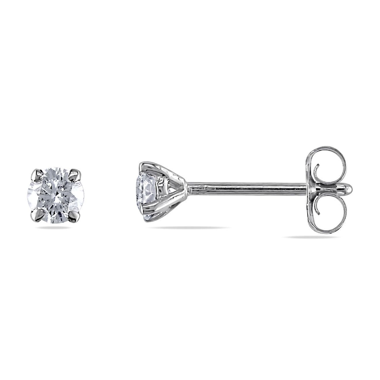 Click here for Miabella 0.25 Carat T. W. Diamond 14 K White Gold... prices