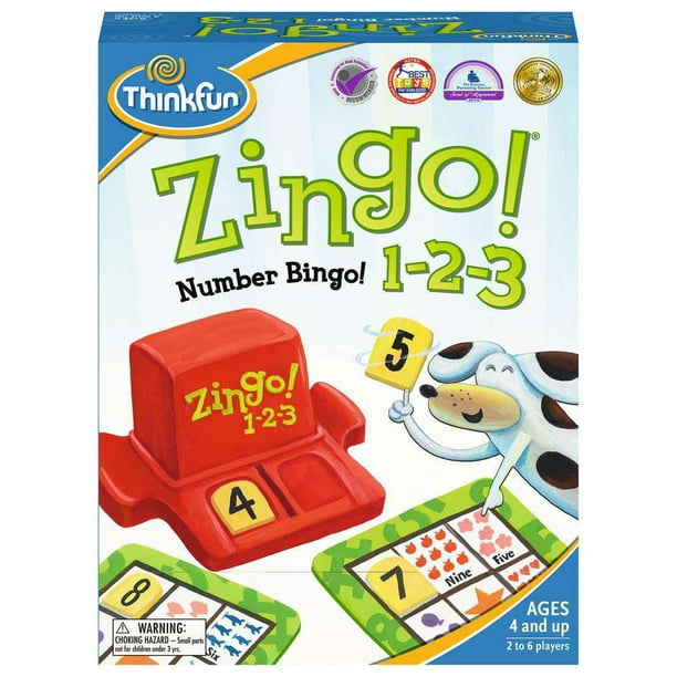 Thinkfun - Zingo! 1-2-3 (EN) - Walmart.ca