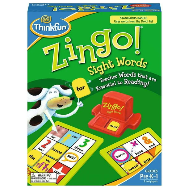 Thinkfun - Zingo! Sight Words (EN) - Walmart.ca
