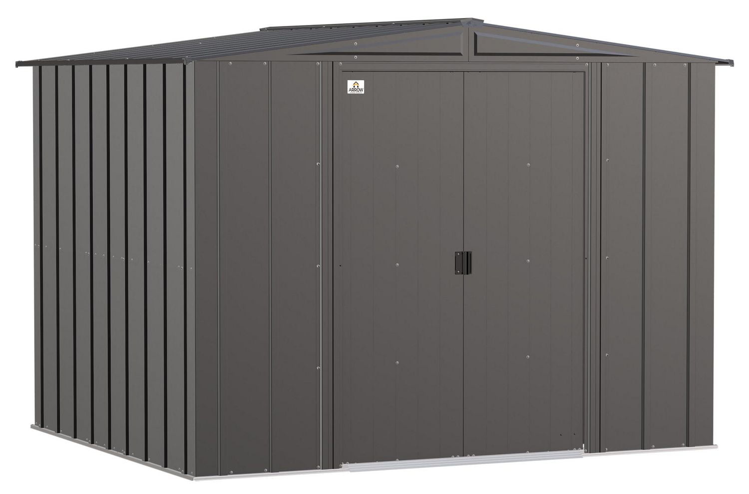 Arrow Classic Steel Storage Shed, 8x7, Charcoal | Walmart Canada