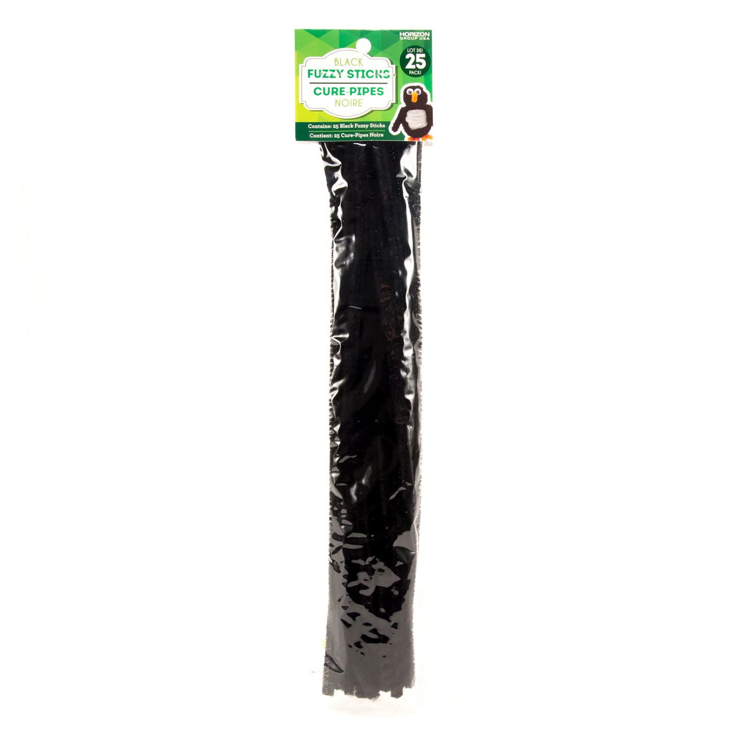 Horizon Group Usa Black Fuzzy Sticks | Walmart Canada