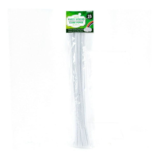 Horizon Group Usa White Fuzzy Sticks - Walmart.ca