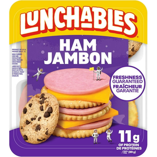 Lunchables Ham, 89 g Tray, Ham and Cheese - Walmart.ca