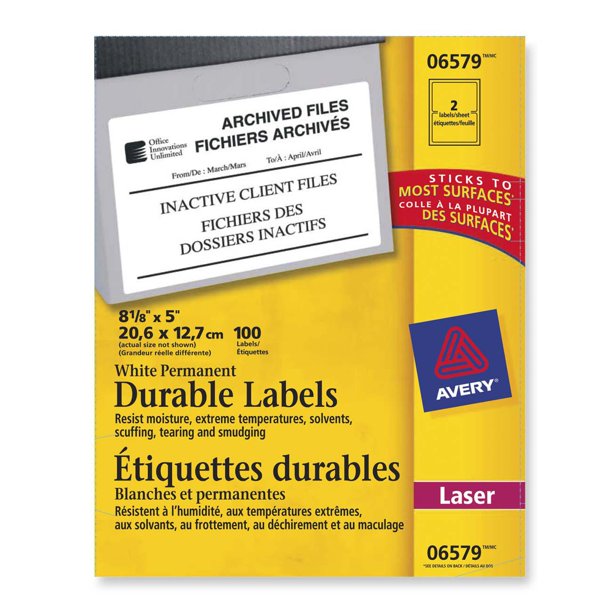 Avery Durable ID Label - Walmart.ca