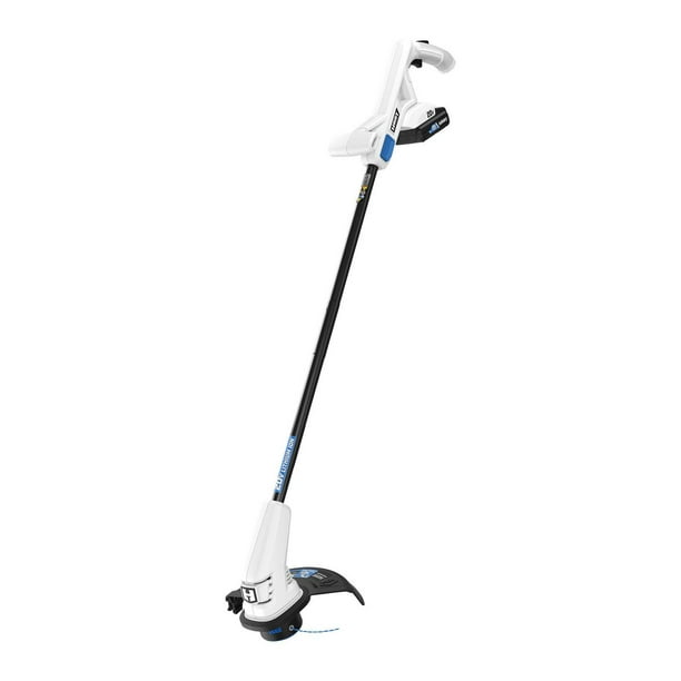 HART 20-Volt Cordless 10-inch String Trimmer (1) 2.0 ah Lithium-Ion ...