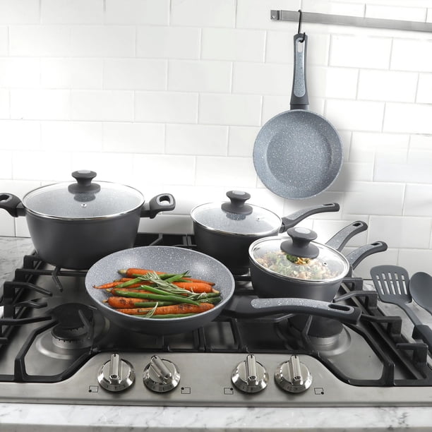 "Oster Bastone 10-Piece Speckled Cookware Set" - Walmart.ca