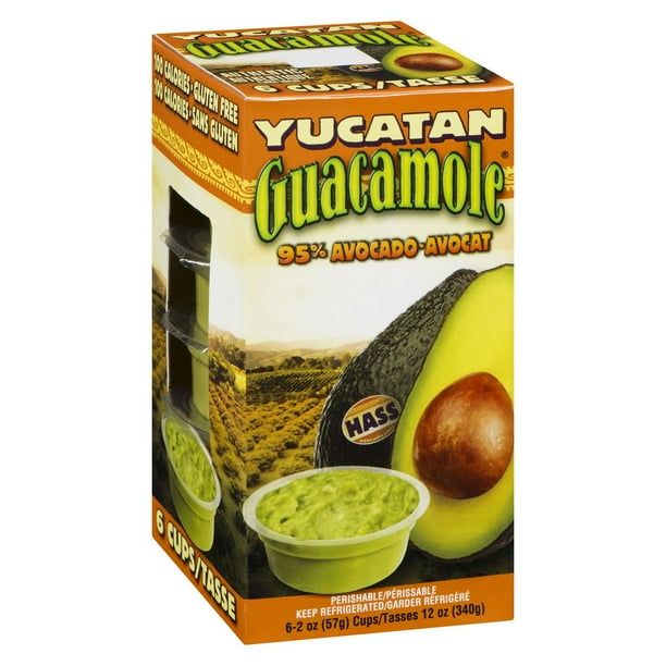 Yucatan 6 Cups Authentic Guacamole, 340 g - Walmart.ca