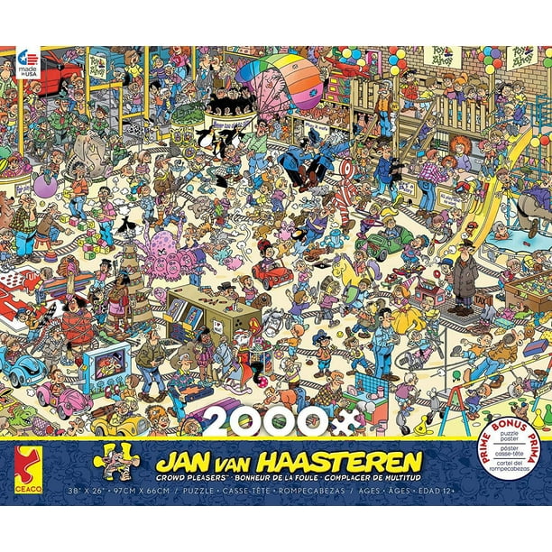 Ceaco: Jan Van Haasteren - Crowd Pleasers Jigsaw Puzzle (2000 pc) - Walmart.ca