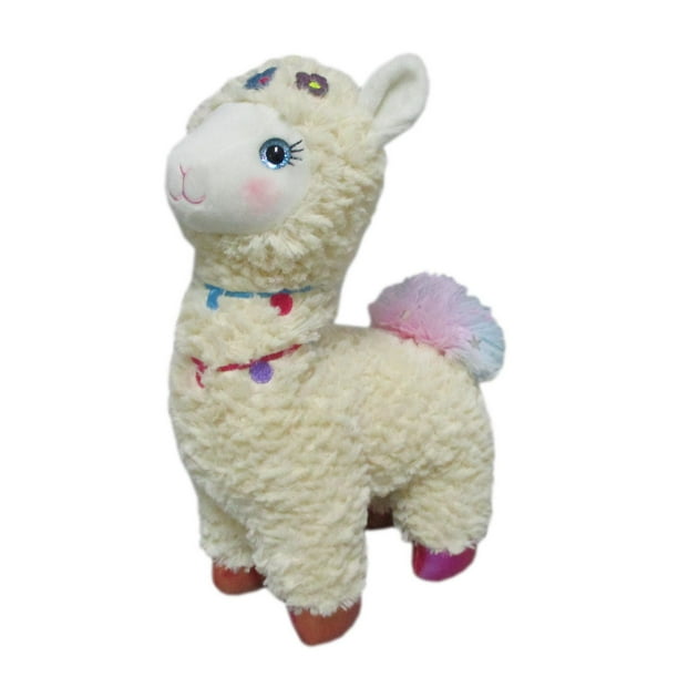 Way To Celebrate Easter Plush 13inch Medium Cream Llama Plush - Walmart.ca