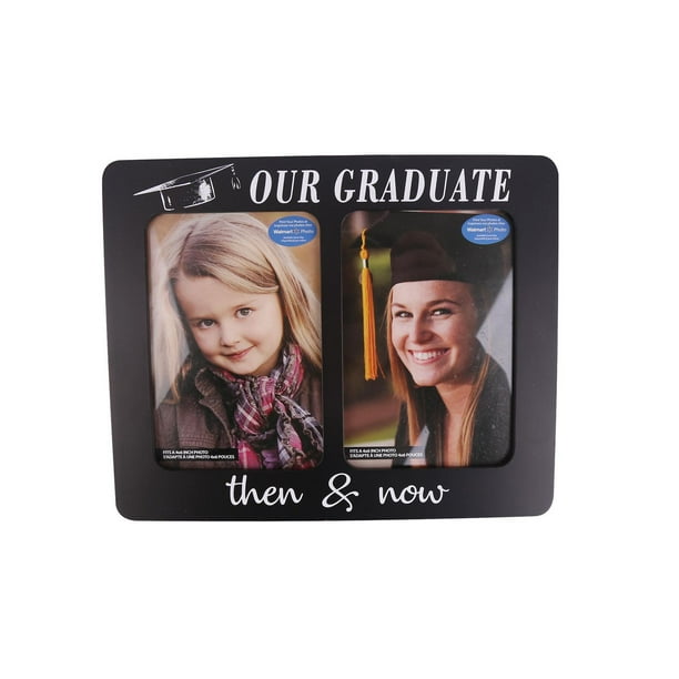 Graduation Gift Grad Then/Now Wooden Frame - Walmart.ca