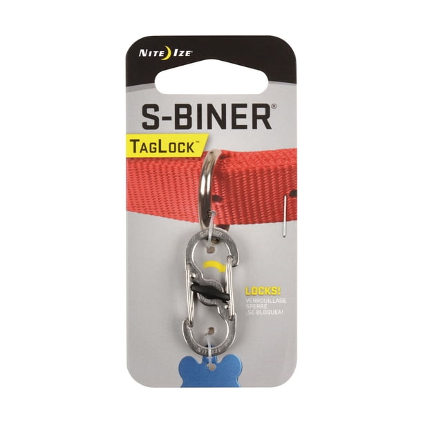 NITE IZE S-Biner Taglock - Stainless - Walmart.ca