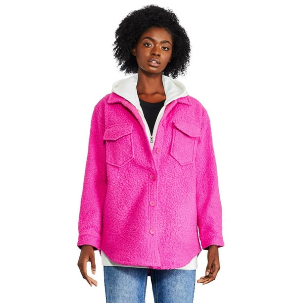 George Women's Boucle Shacket - Walmart.ca