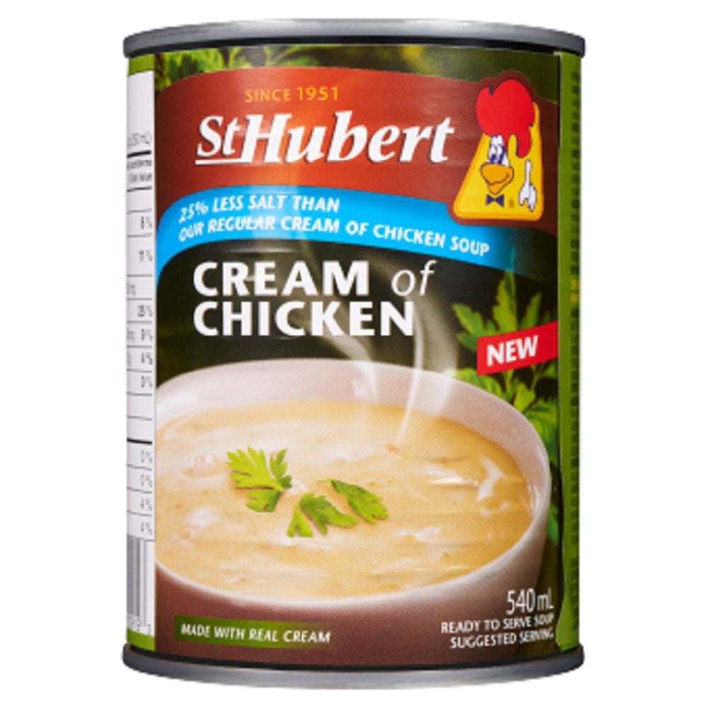 St-Hubert Chicken cream soup less salt | Walmart Canada