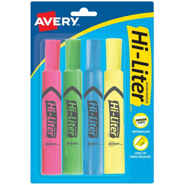 Avery® Desk Style HI-LITER® - Walmart.ca
