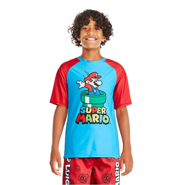 Super Mario Boys' Rash Guard - Walmart.ca
