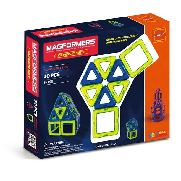 Magformers Classic 30PC Construction Toy Set - Walmart.ca