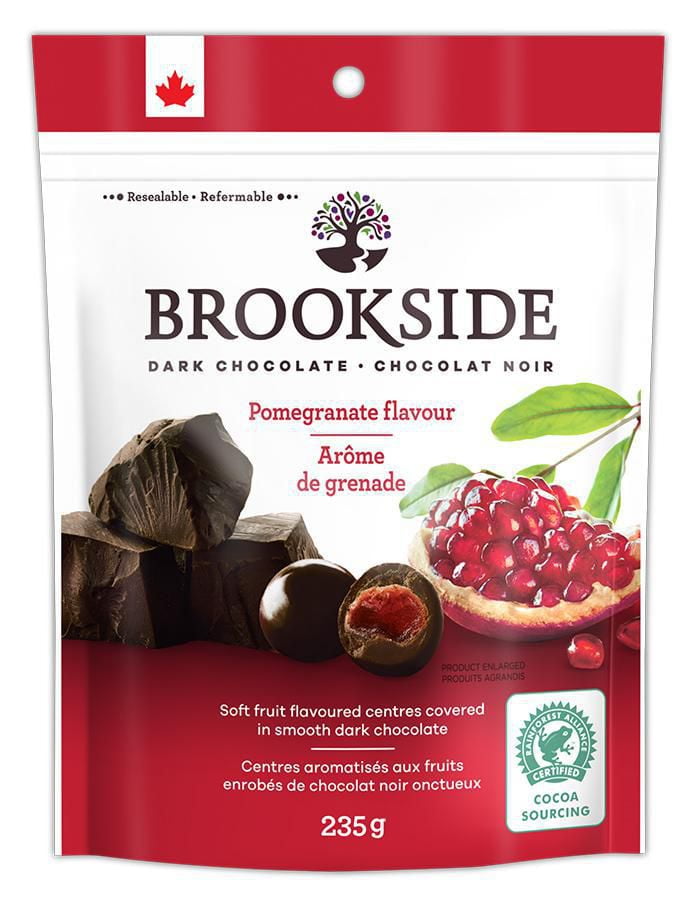 BROOKSIDE Dark Chocolate, Pomegranate Flavour | Walmart Canada