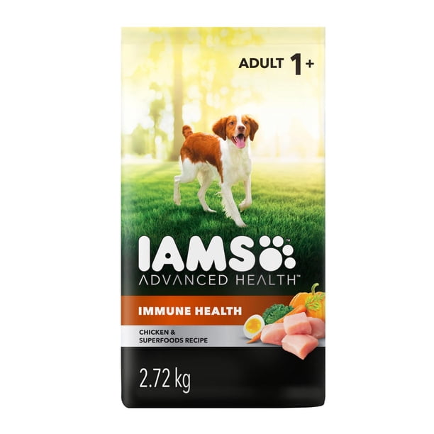 Iams Advanced Health Immune Health Chicken & Superfoods Adult Dry Dog ...