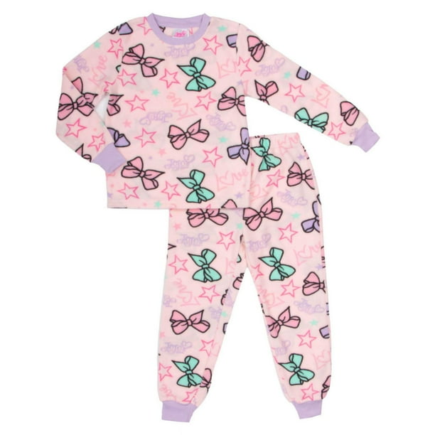 Jojo Siwa Girl's 2 Piece Pj Set. Includes long sleeve pant and top ...