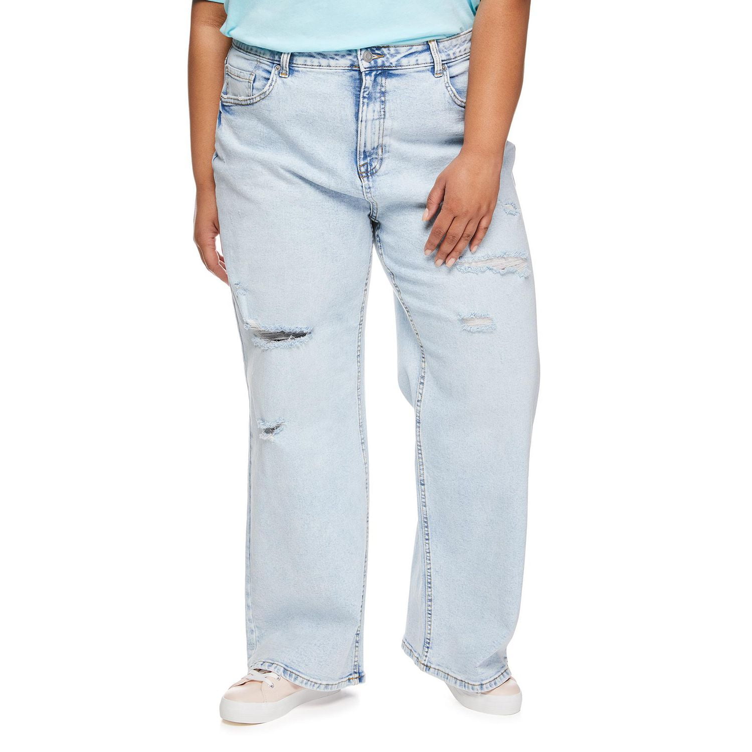 Click here for No Boundaries Plus Womens Wide Leg Jean 20 prices