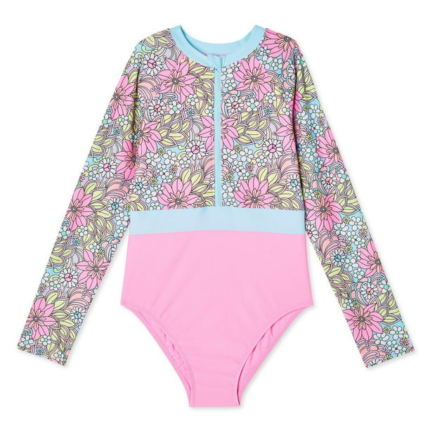 George Girls' Rash Guard 1-Piece - Walmart.ca