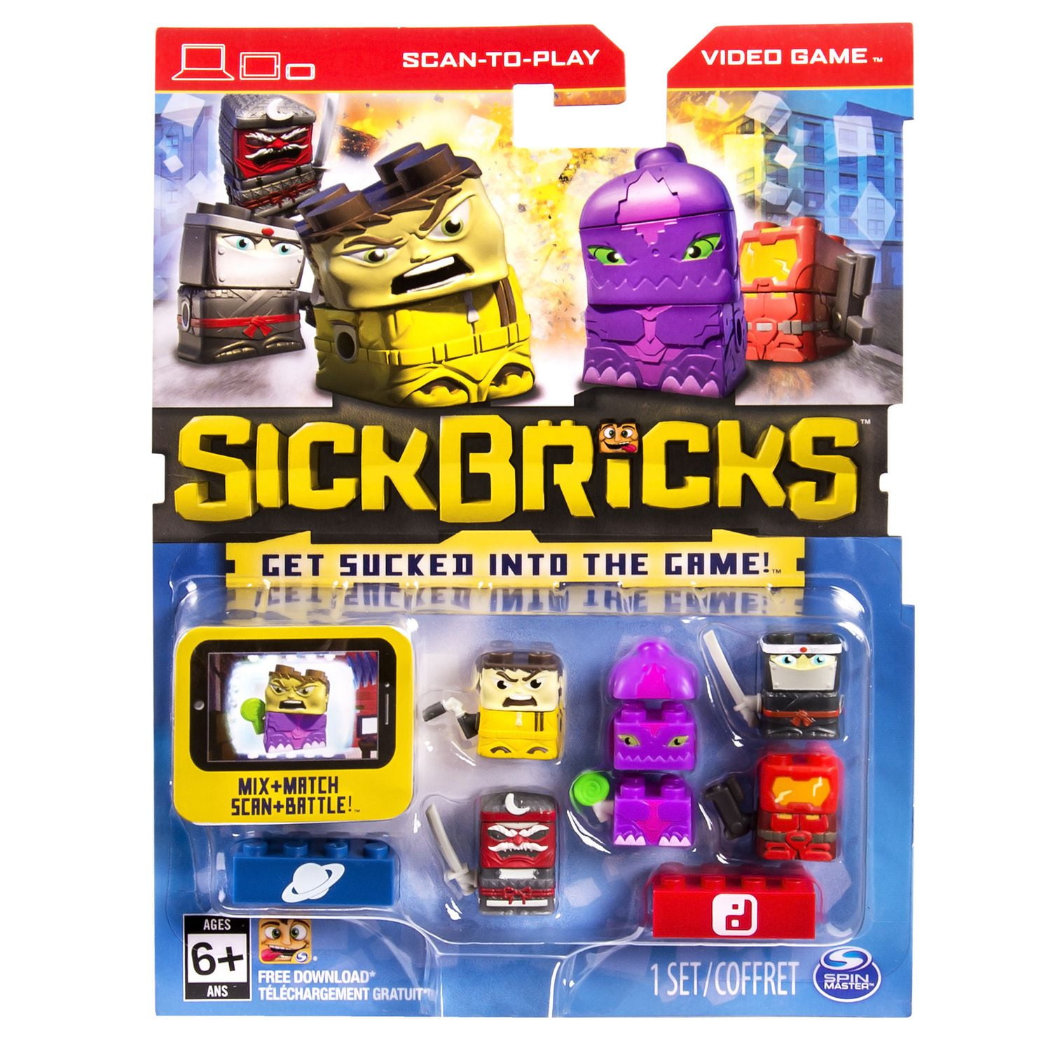 Sick Bricks, Sick Team, 5 Character Pack 1 | Walmart Canada
