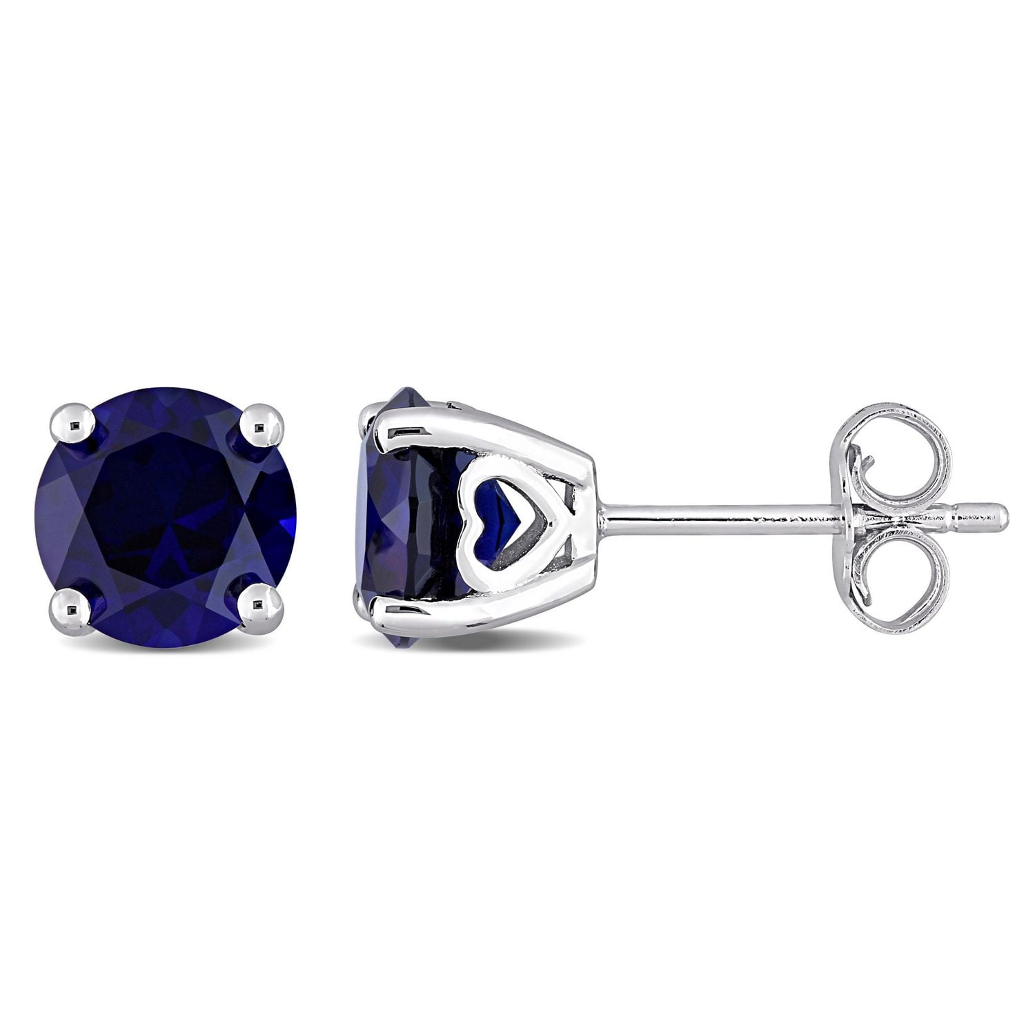 Click here for Miabella 3-1/4 Carat T. G.W. Created Blue Sapphire... prices