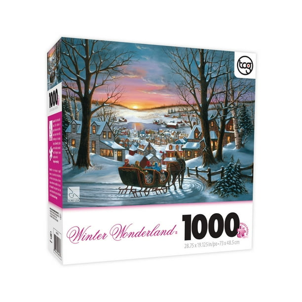 1000 pc Country Manors™/Winter Wonderland™ Puzzle Assortment - Walmart.ca