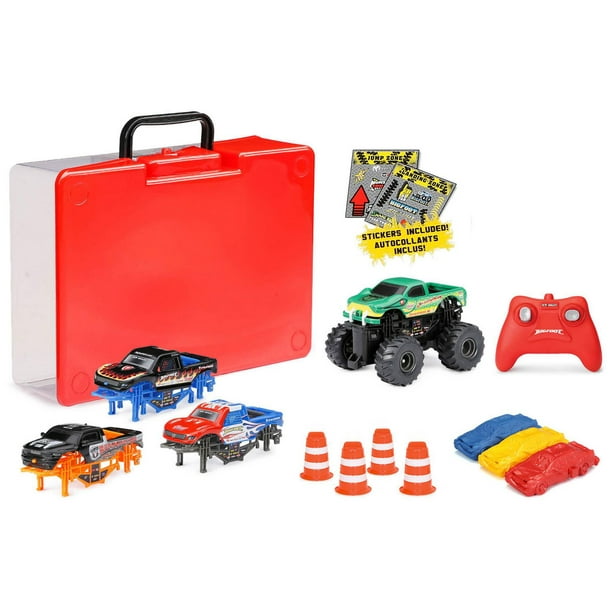 New Bright 1:43 Scale RC Bigfoot Monster Truck Set with Ramp, 1:43 ...