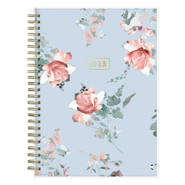 2023 Weekly Monthly Planner Notes, 5.875x8.625, Blue Sky, Jessie Blue ...