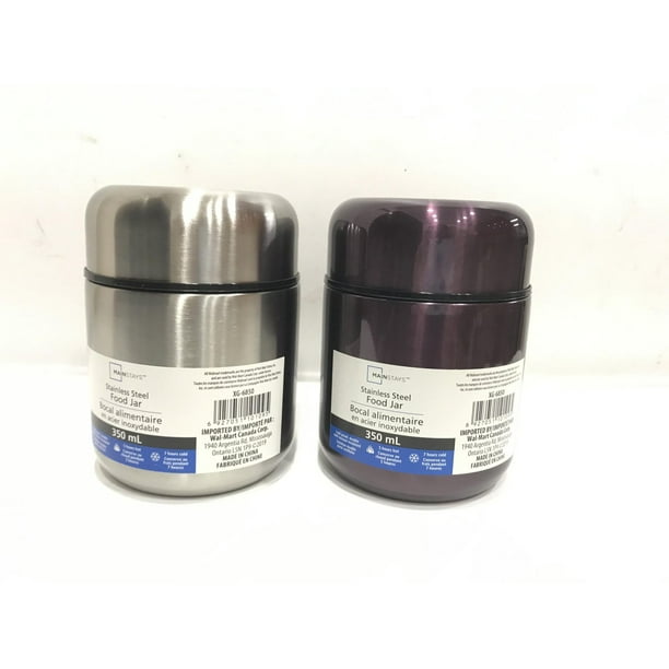 350ML stainless steel food jar, food jar - Walmart.ca