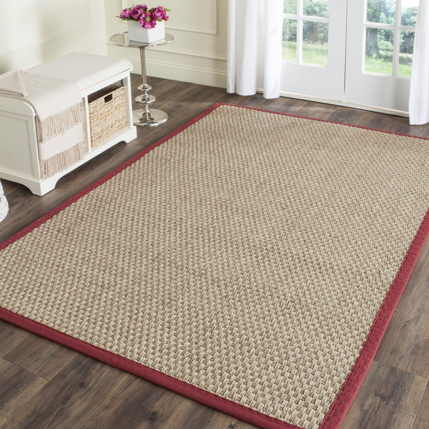 Click here for Safavieh Natural Fiber Arbor Border Area Rug Natur... prices