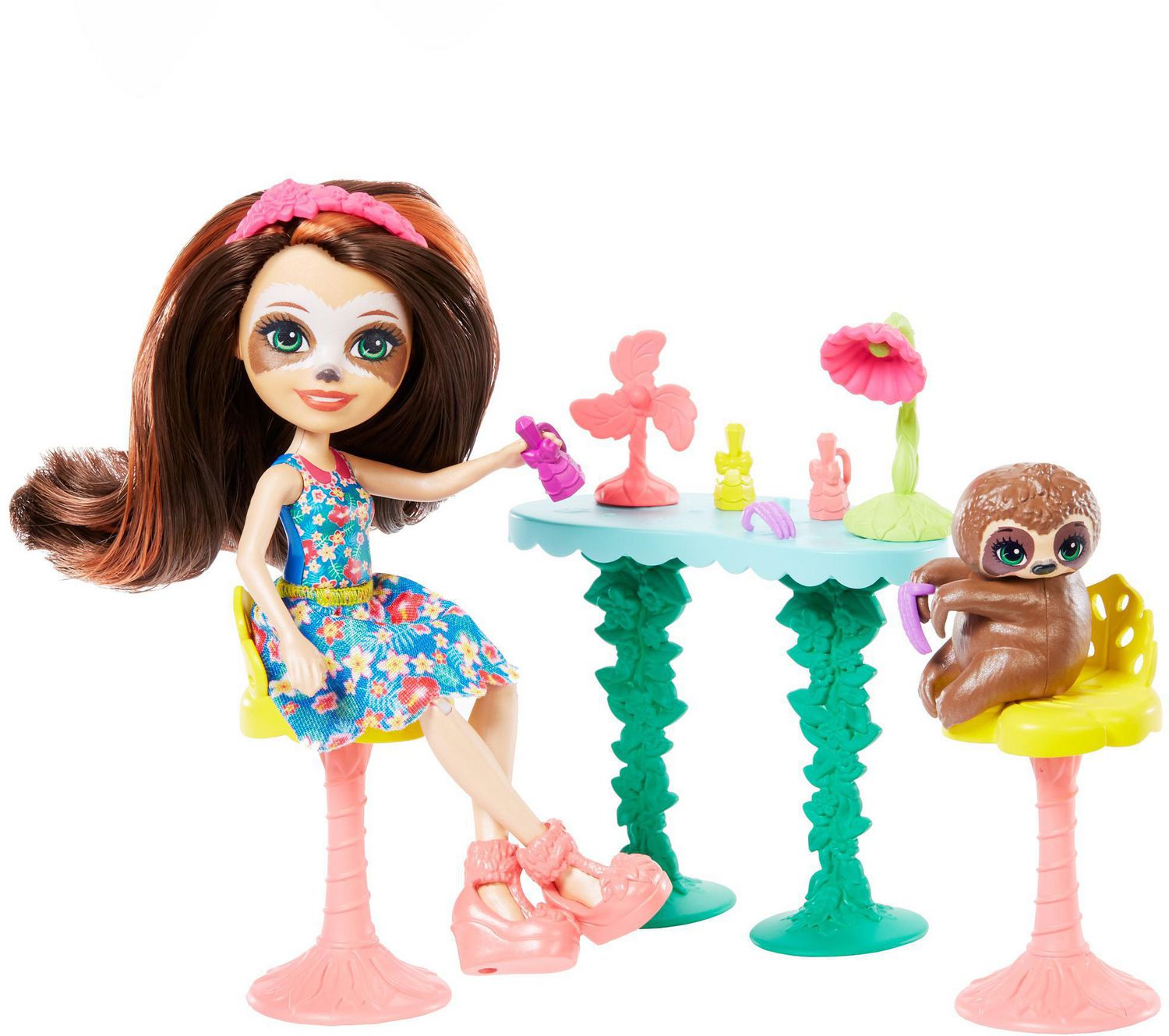 Enchantimals Slow-down Salon & Sela Sloth Doll | Walmart Canada
