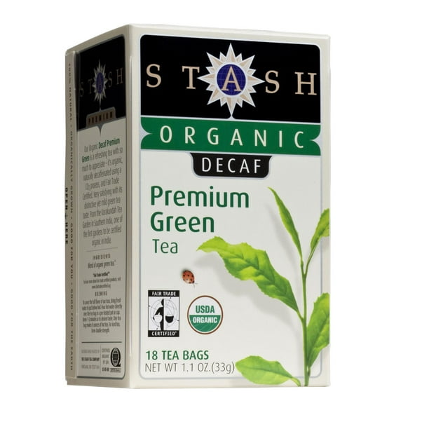 Stash Organic Decaf Premium Green Tea - 18 Bags - Walmart.ca