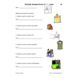 The Fsl Classroom Trousse Grammaticale - No1 French Reproducible ...