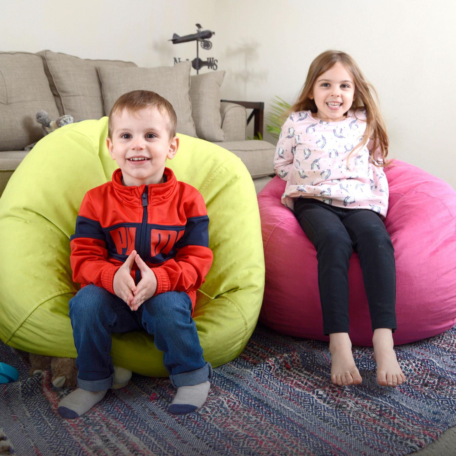 ComfyKids Bean Bag Chair For Kids Walmart