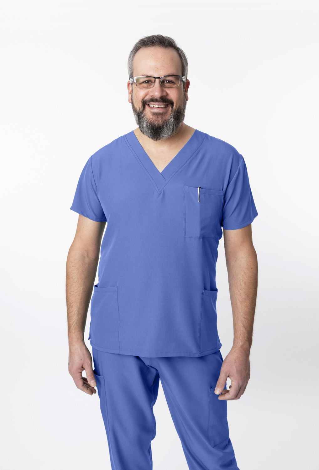 Click here for Greentown Canada Scrubs Unisex 4flex Scrub Top (12... prices