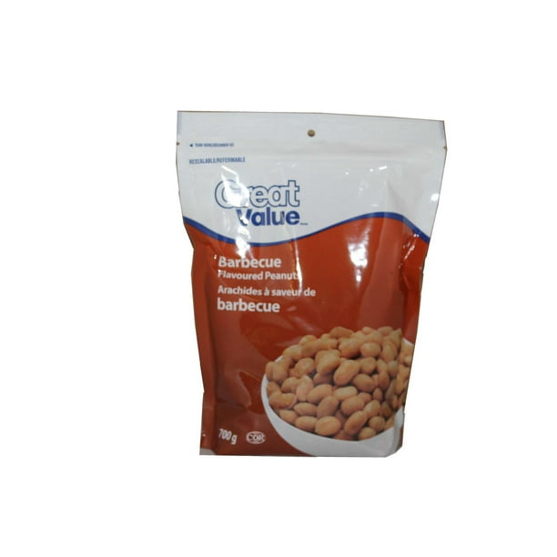 Great Value Barbeque Flavoured Peanuts - Walmart.ca
